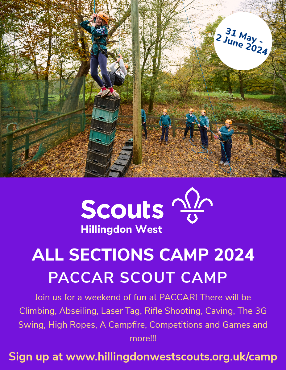 District Camp 2024 - Hillingdon West Scouts
